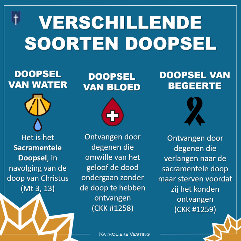 Het Doopsel, het eerste sacrament - Katholieke Vesting