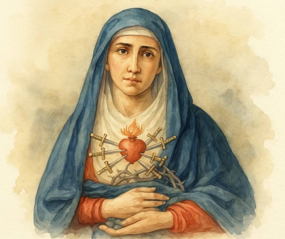 Onze Lieve Vrouw van Smarten: Zeven Smarten die Maria met ons deelt ...